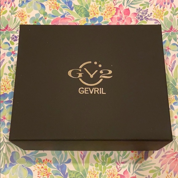 Gevril | Accessories | Authentic Gevril Bari Tortoise Swiss Diamond ...
